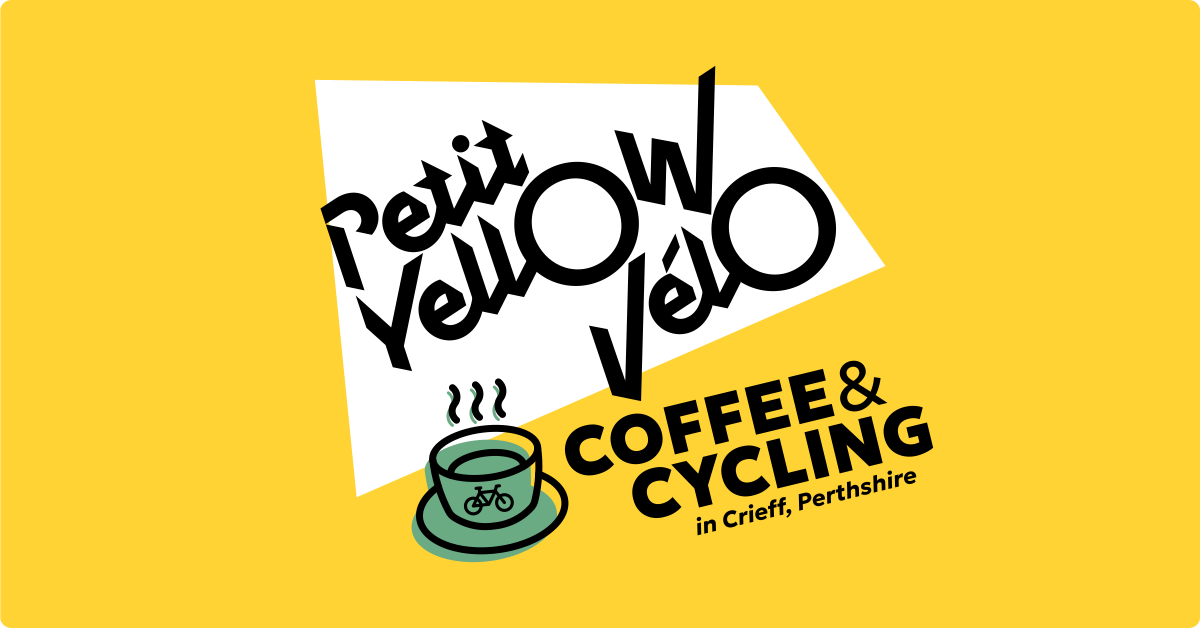 Petit Yellow Vélo | Adjust your pace. Drink coffee.